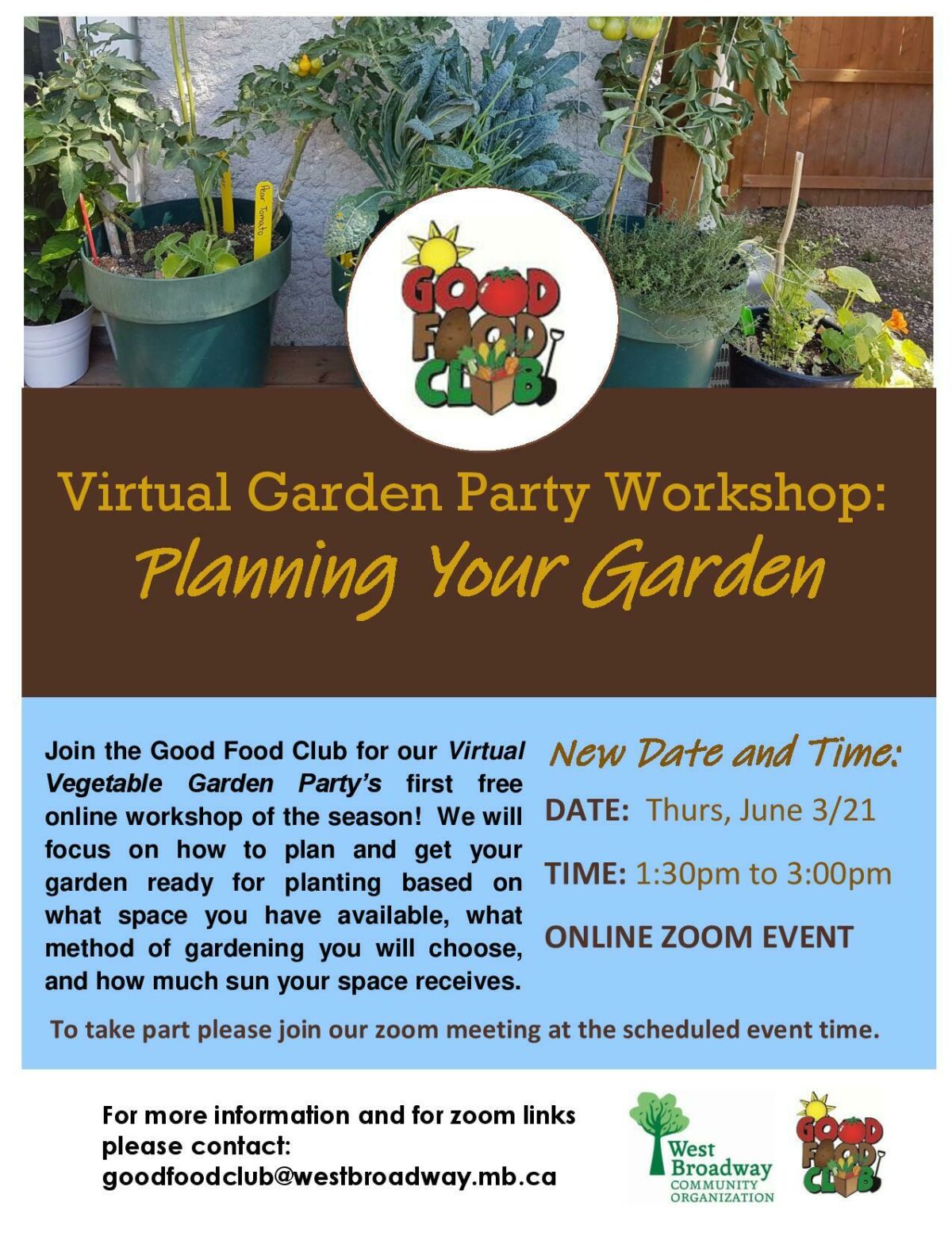GFC Virtual Garden Party: Planning Your Garden Workshop – West Broadway ...