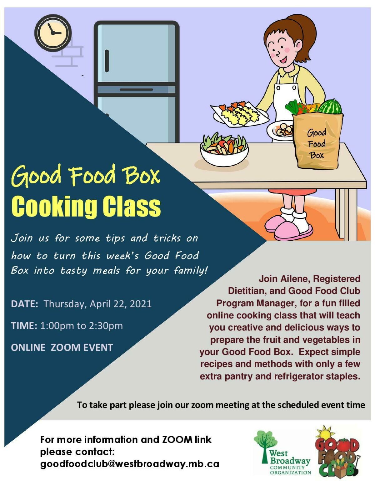 Learn to cook with GFC's new online 'Good Food Box Cooking Class ...