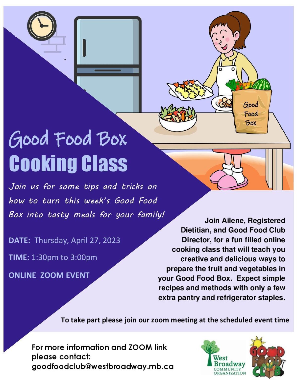 Good Food Box Cooking Class - April 27/23 – West Broadway Community ...