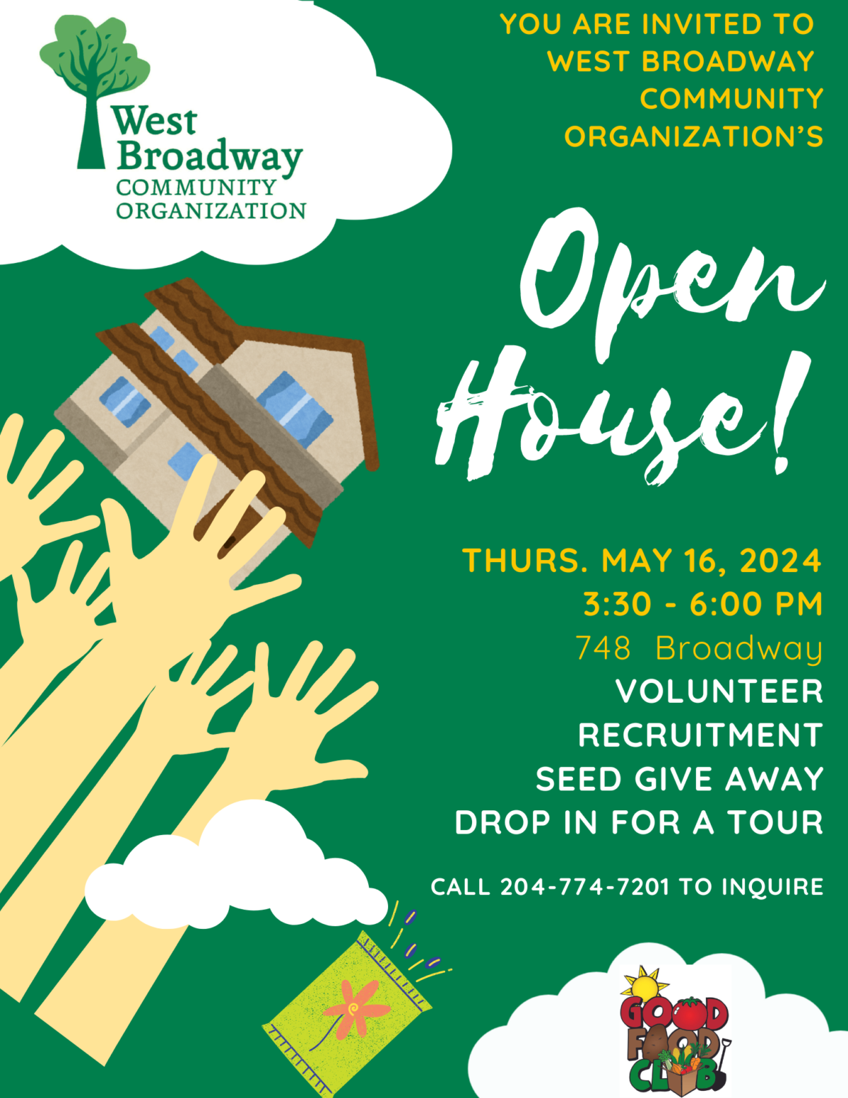 WBCO invites you to our Open House! – West Broadway Community Organization